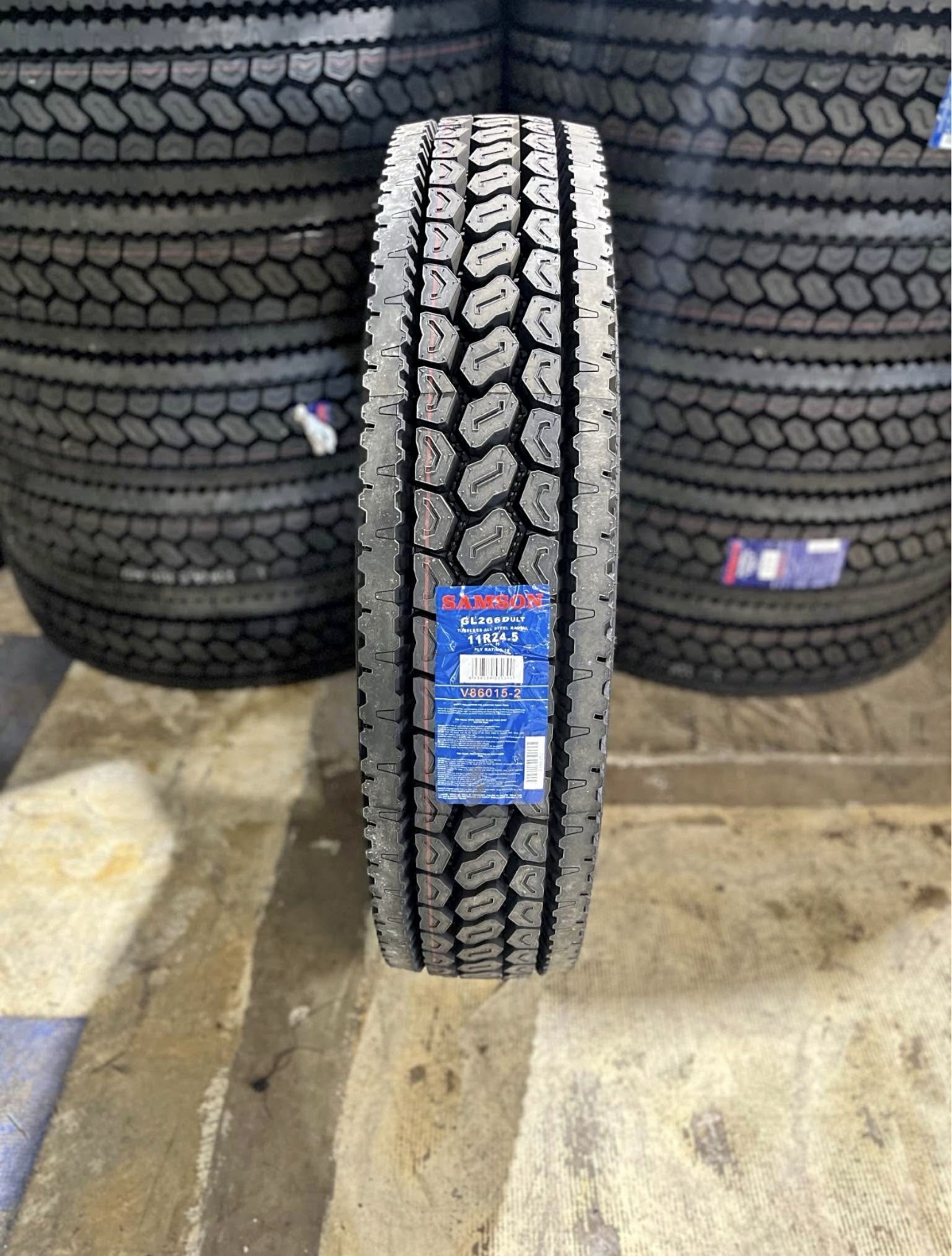 11R24.5 Samson Drive Tires – 16 PLY Heavy Duty | Premium Performance ...