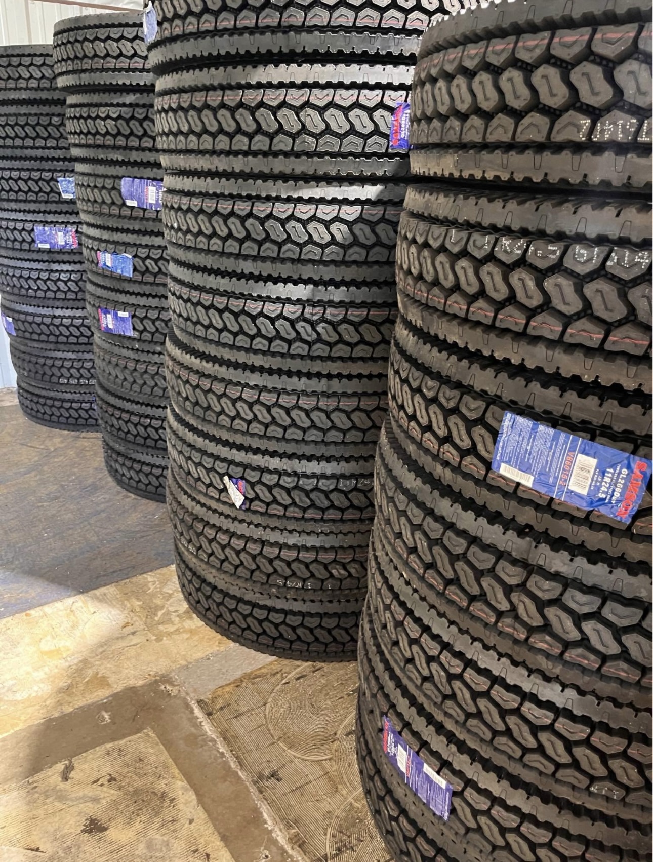 11R24.5 Samson Drive Tires – 16 PLY Heavy Duty | Premium Performance ...