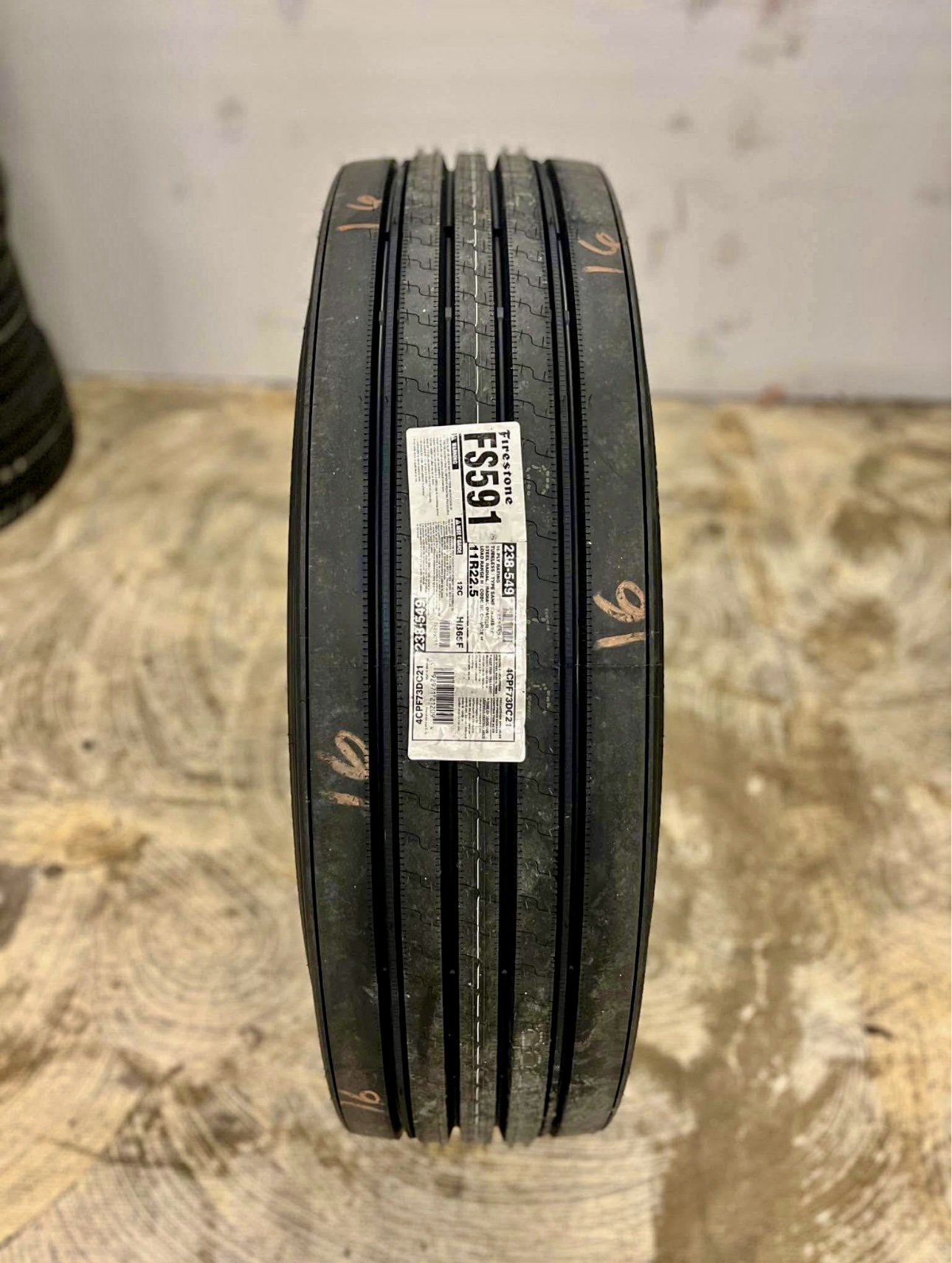 11R22.5 Firestone 591 Steer Tire – 16 PLY | Premium USA-Made Commercial ...